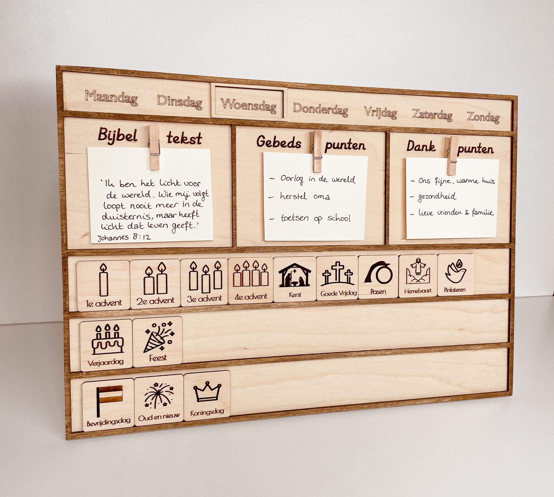 Uitbreidingsset Planbord | Bron van Hout