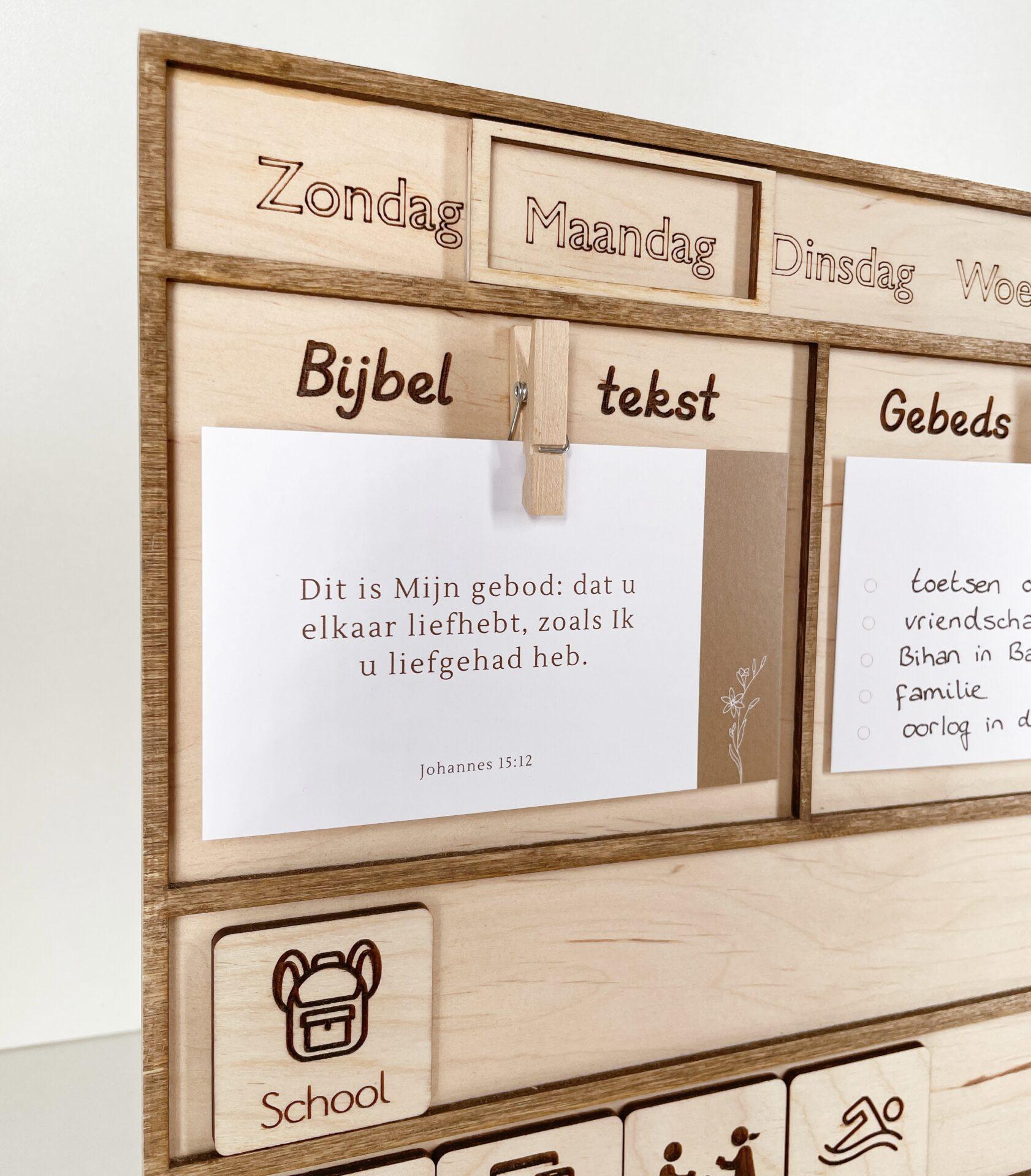 Planbord | Bron van Hout