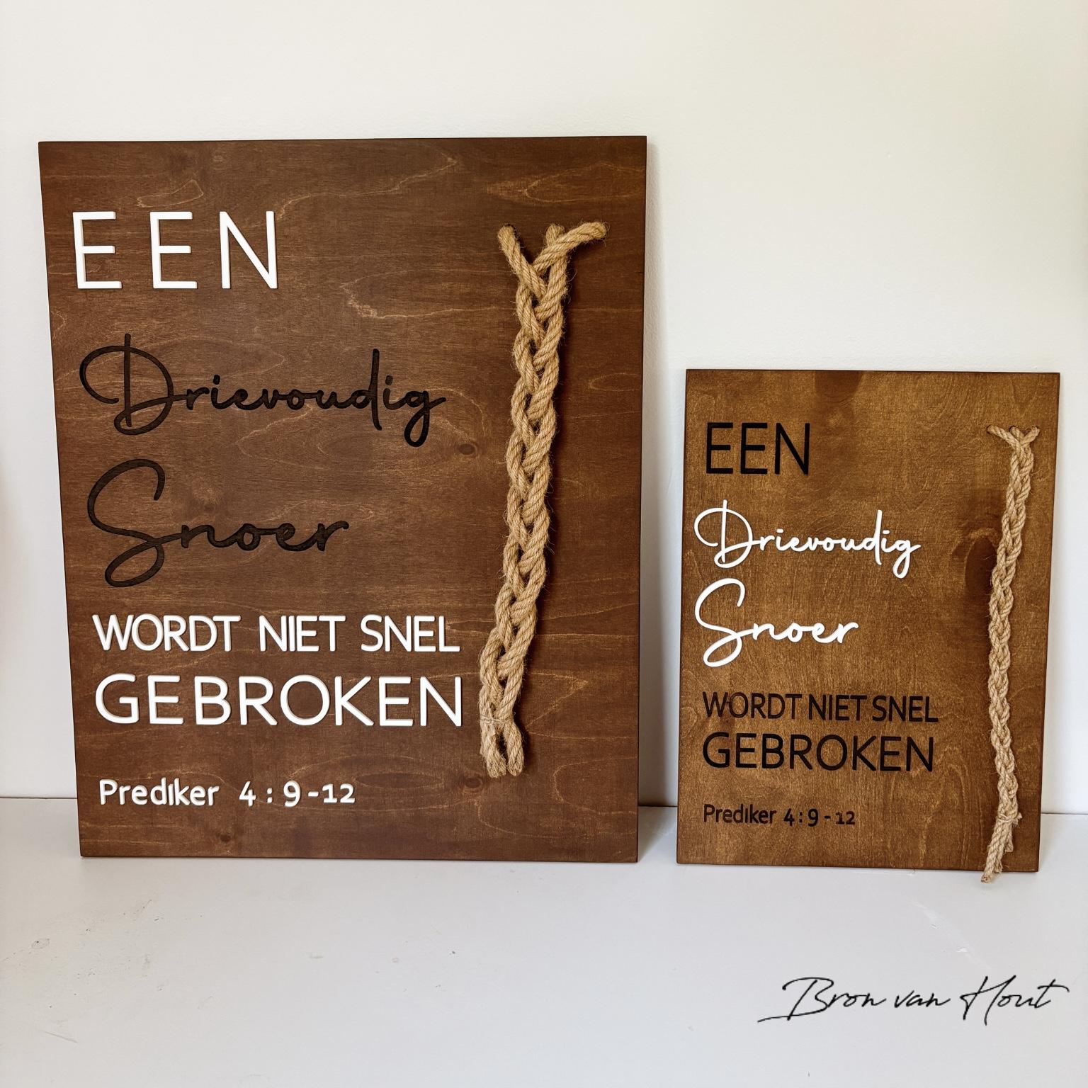 Drievoudig Snoer | Bron van Hout